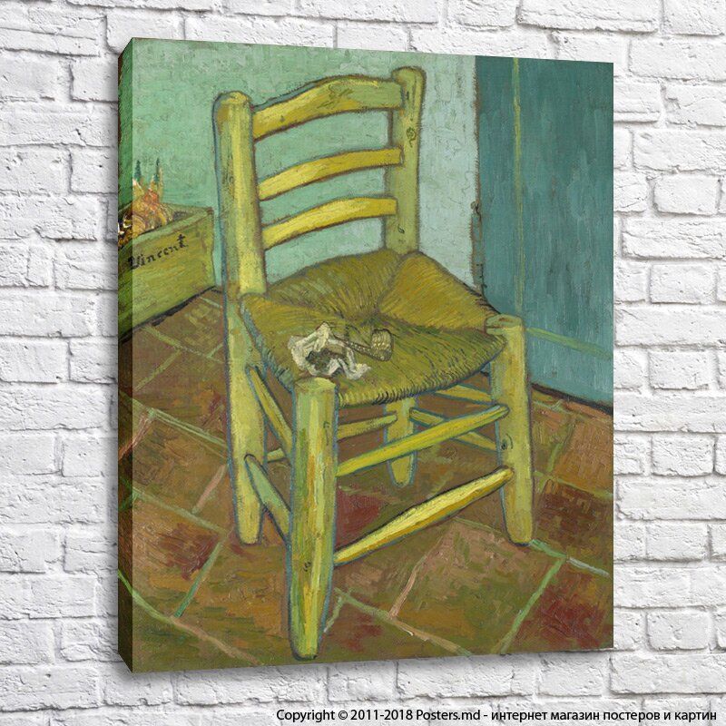 Scaun Vincent Van Gogh Van Gogh - Posters.md — fototapet, tablouri ...
